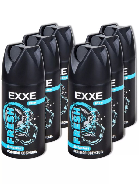 Дезодорант мужской спрей / EXXE MEN FRESH, 6 шт - купить с доставкой по ...