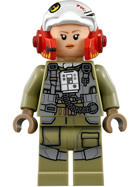 Минифигурка Lego Resistance Pilot A-wing (Tallissan 'Tallie' Lintra ...