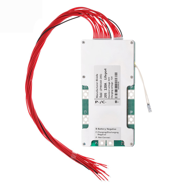 Бокс для батареек/аккумуляторов Bisida 20S BMS 64V 120A Lifepo4 Система ...