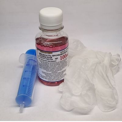 Расходник для печати Промывочная жидкость, Красный (red) купить по ...