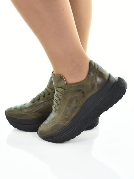 Кроссовки Женский Ascalini, размер 41 7 На любой сезон Шнурки Стандартный средний (до 9 см ...