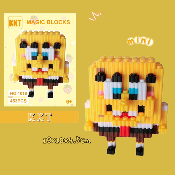 3Д конструктор/фигурка Спанч Боб квадратные штаны, Губка Боб Sponge Bob ...