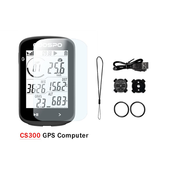 Coospo CS300 Велосипедный компьютер IPX7 Водонепроницаемый GPS 2.6 ...