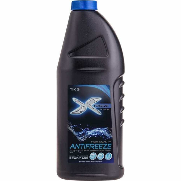 Антифриз X-Freeze синий G12 1л. X-FREEZE^430206065 купить по выгодной цене в интернет-магазине ...