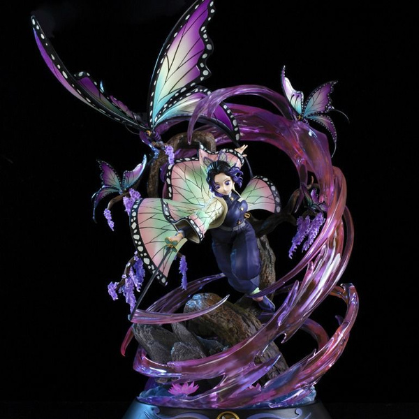 GK Cube Butterfly Ninja Аниме фигурка Demon Slayer Незуко Фигурка/36CM купить на OZON по низкой ...