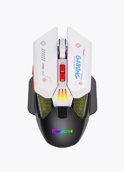 Игровая мышь беспроводная MKESPN беспроводная HKSJ_Mouse , белый ...