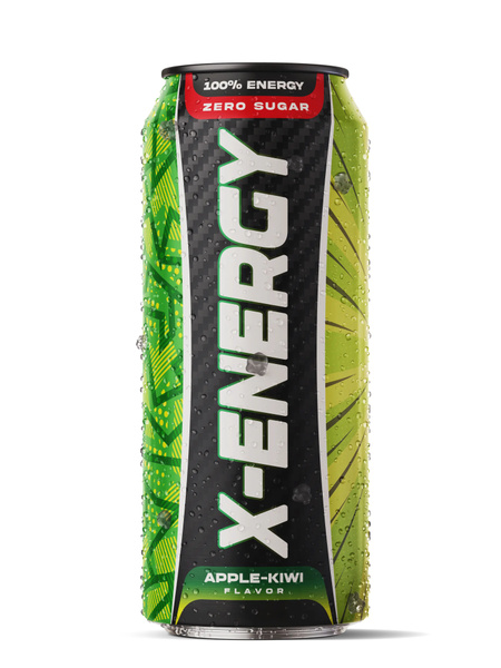 Энергетический напиток X-Energy 0.5L Без сахара (Киви-яблоко) - купить с доставкой по выгодным ...