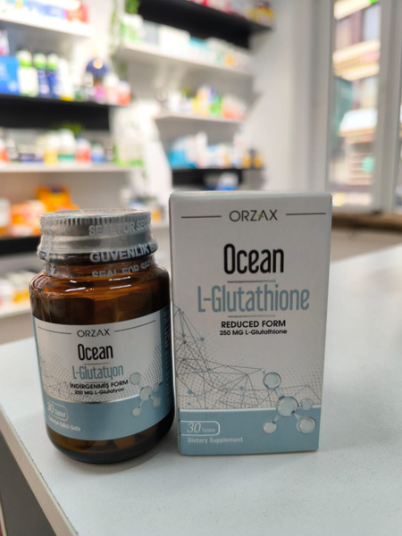 ORZAX OCEAN L-GLUTATYON 30 tablets: Л-Глютатион 30 таблеток 250 мг ...