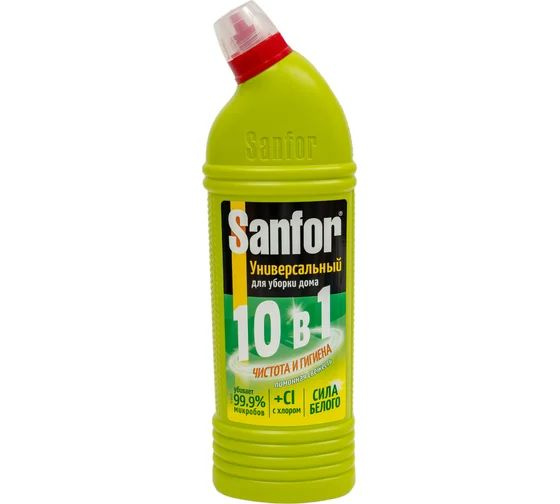 Санитарно-гигиеническое средство SANFOR Универсал лимонная свежесть 1000 г 8894 купить на OZON ...