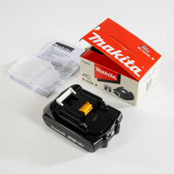 Makita, Аккумулятор, BL1820B, 18 В, 2.0 Ач, ORIGINAL купить на OZON по ...