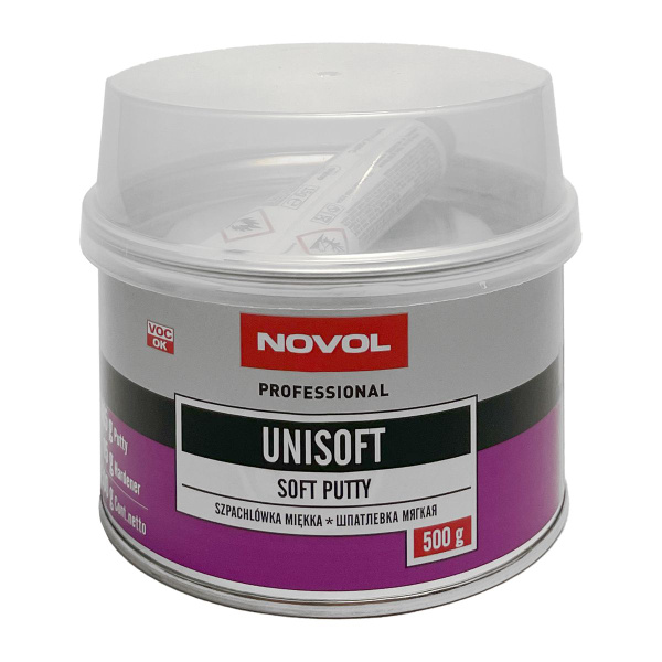 шпатлевка мягкая UNISOFT NOVOL (0,5кг) купить на OZON по низкой цене (1655969689)