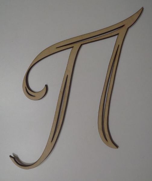 Украшение настенное интерьерное Прописные буквы купить по доступным ценам в интернет магазине