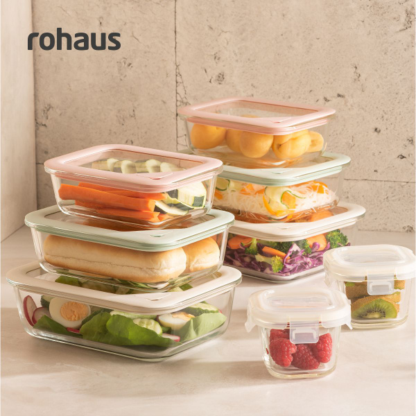 Контейнер пищевой Rohaus, 170х125х56; 197х147х62; 222х165х70 ...