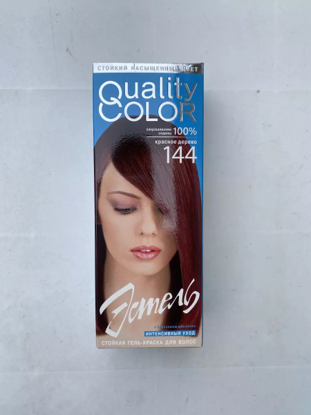 Гель-краска для волос Quality Color №144 красн дерево купить на OZON по ...