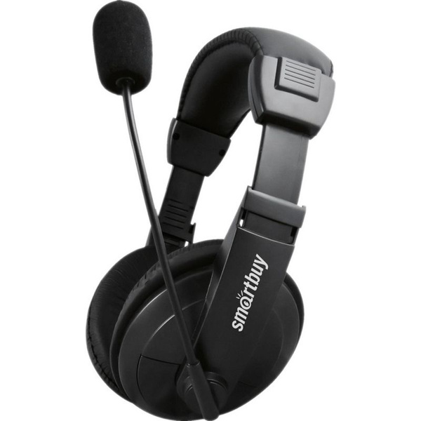 Наушники Полноразмерные SmartBuy SmartBuy COMMANDO (SBH-7000), стерео рег.громк, кабель 2.5м ...