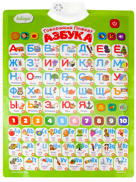 Говорящая азбука для малышей. Обучающая игра для детей - звуковой ...