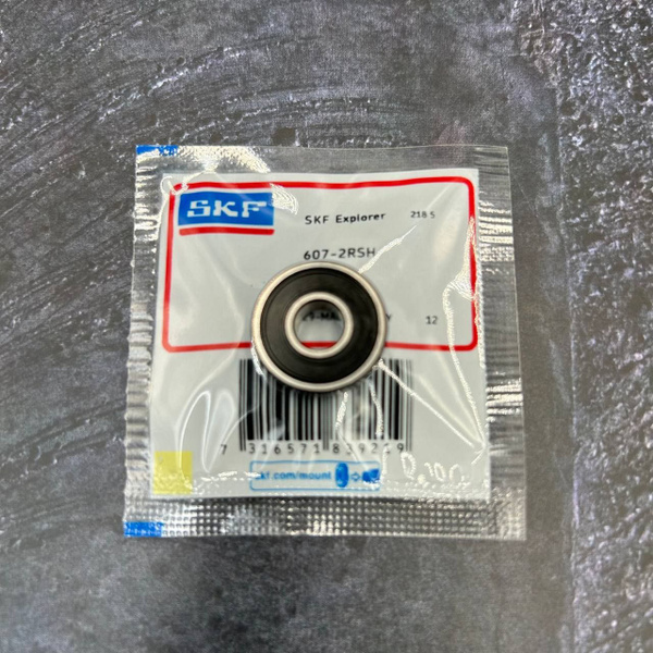 Подшипник SKF 607-2RSH (607DDU / 180017) размер 7*19*6 Италия ...