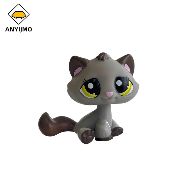 Littlest Pet Shop кошка LPS 2215 ,У сидящего серого котенка пара ...