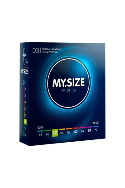 Презервативы MY.SIZE размер 49 - 3 шт - купить с доставкой по выгодным ...