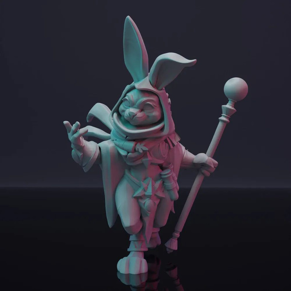 Характеристики Миниатюра "Зайцегон Маг, Ученик, Чародей" (Harengon ...