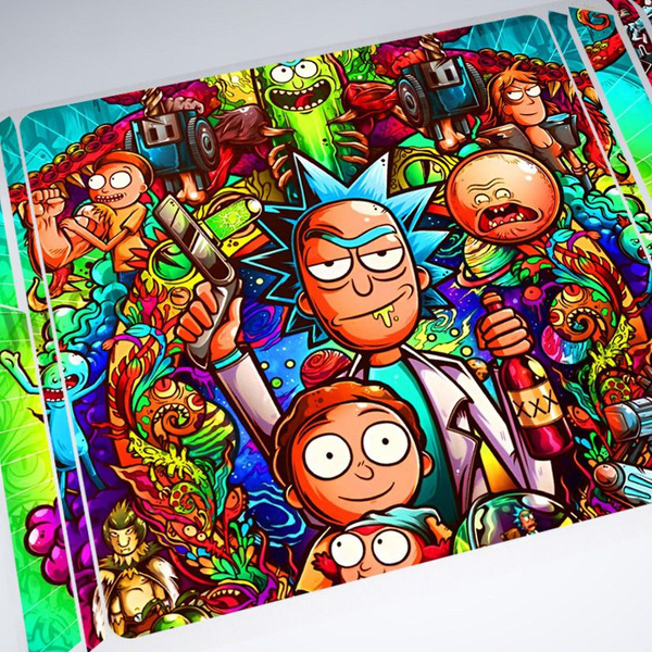 Наклейки PlayStation4 Slim "Rick&Morty" - купить по выгодной цене в ...