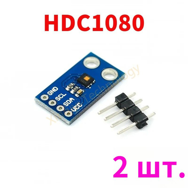 2 шт. HDC1080 высокоточный датчик температуры и влажности, модуль влажности для Arduino - купить ...