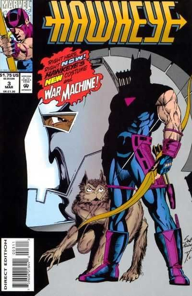 Hawkeye #3, 1994. Оригинальный комикс на английском языке. купить на ...