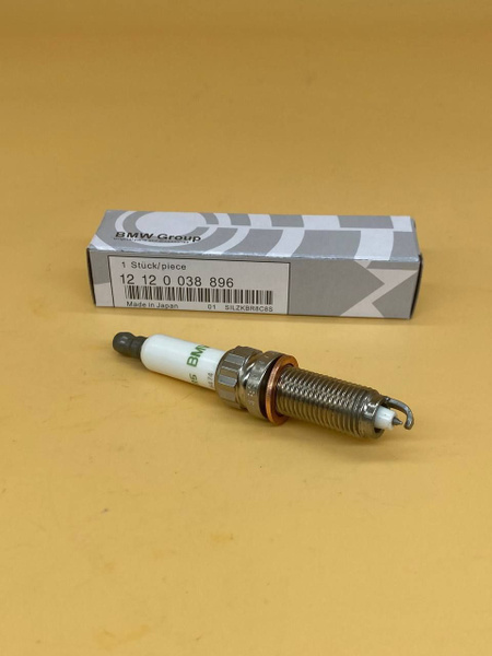 BMW Свеча зажигания арт. 12120038896, 1 шт. купить на OZON по низкой ...