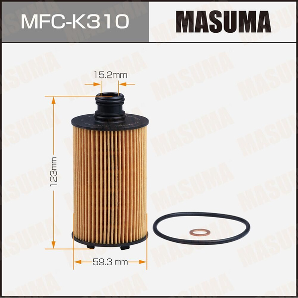 Фильтр масляный Masuma MFC-K310 Masuma^MFC-K310 - купить по выгодным ...