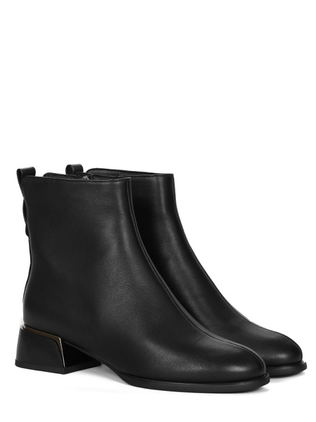 Ботильоны Женский Covani черный, черный графит, размер 39 Демисезон F Молния Стандартный низкий ...