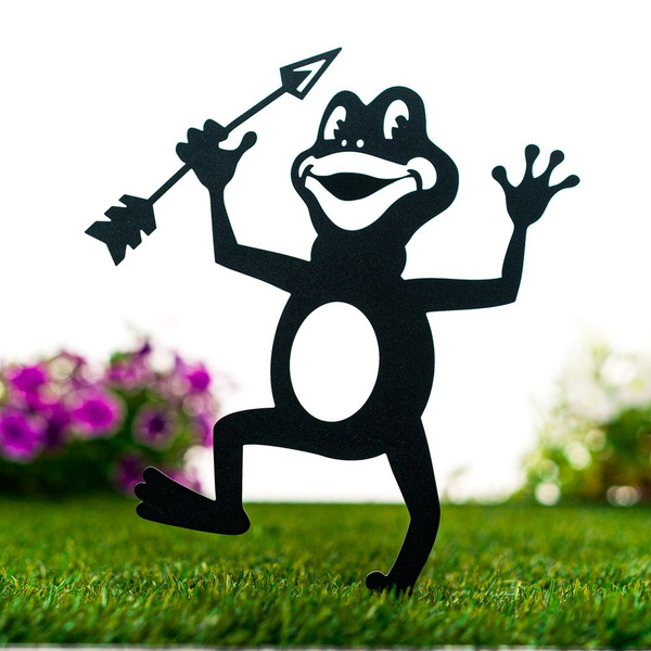 Фигурка металлическая для дачи и огорода или в кашпо 801-254В HiTSAD купить на OZON по низкой ...