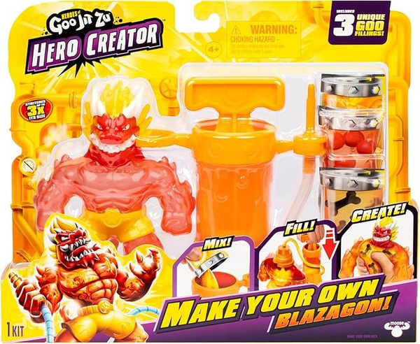 Подлинная редкая модель Stretch Toys Make Your Own Blazagon Черный ...