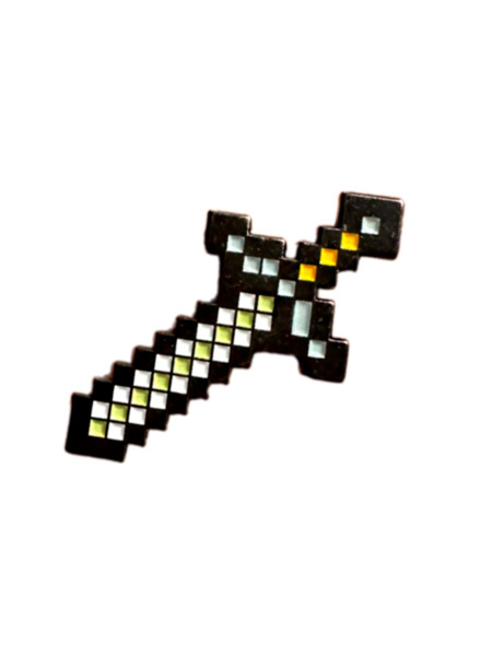Значок Меч из игры Майнкрафт Minecraft купить на OZON по низкой цене ...
