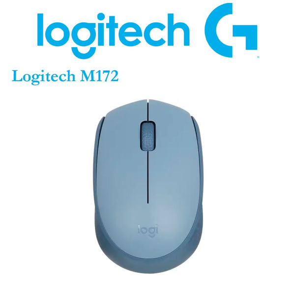 Мышь беспроводная Logitech беспроводная LGM172White , синий купить c ...