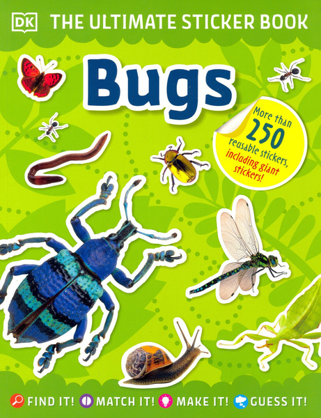 Ultimate Sticker Book. Bugs купить на OZON по низкой цене (1735791884)