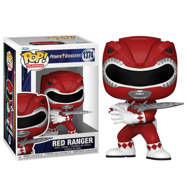 Фигурка Funko POP Red Ranger 30th Anniversary из сериала Mighty Morphin ...