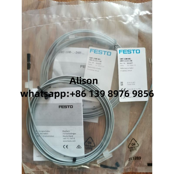 Переключатель пневмомагнитного датчика FESTO 551377 SMT-10M-NS-24V-E-2 ...