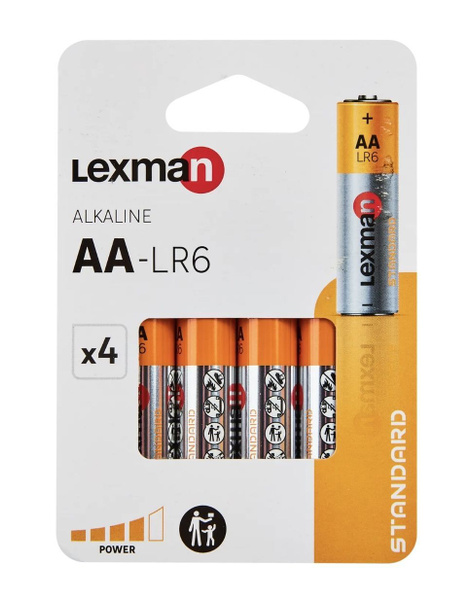 Lexman Батарейка AA, 4 шт купить на OZON по низкой цене (1731088835)