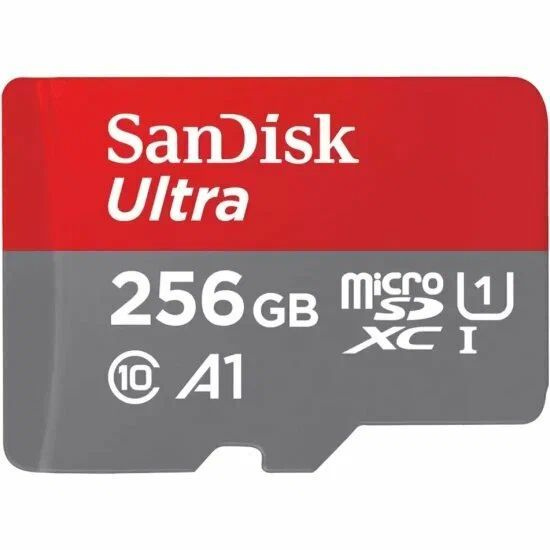 Карта памяти SanDisk microSDXC 256GB Ultra UHS-I 140Mb/s купить на OZON ...
