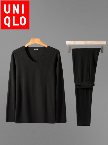 Комплект термобелья Uniqlo 56, 58 - купить по выгодной цене в интернет-магазине OZON (1744321130)