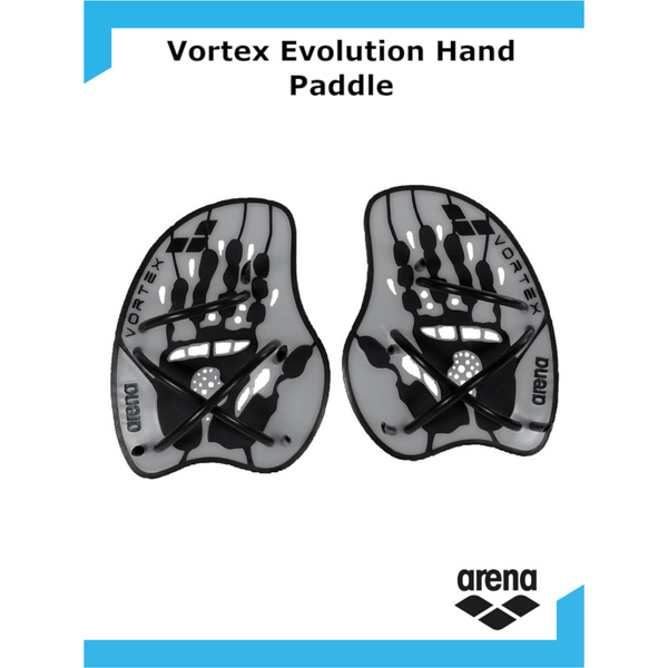 Лопатки для плавания Arena Vortex Evolution Hand Paddle 95232 ,M, серый купить c доставкой на ...