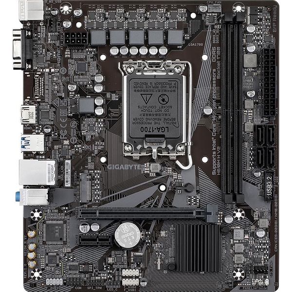 Материнская плата GIGABYTE H610M H V2 (LGA 1700, Intel H610 Express ...