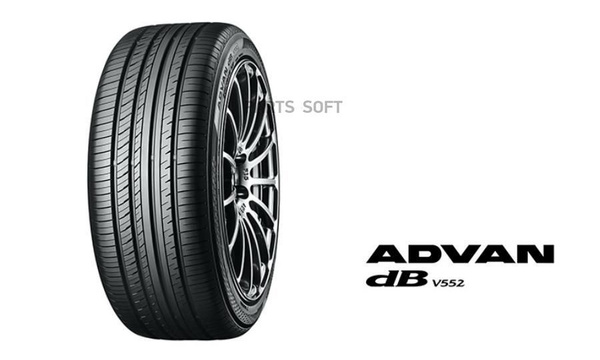 Yokohama Advan dB V552 Шины летние 245/50 R18 100W 'R2965 (1747200557)