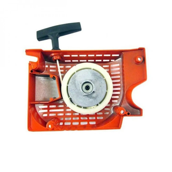 Стартер в сборе (МЕТАЛЛ) для бензопилы Champion 55, 250, 350 362 Huter BS 45, BS 52, BS 62 ...