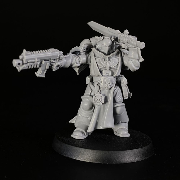 Dark Angels lieutenant conversion миниатюра по вселенной warhammer ...