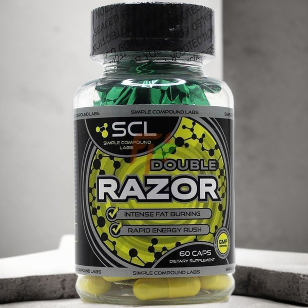 DOUBLE RAZOR; 60 пор, Жиросжигатель, SCL; купить на OZON по низкой цене ...