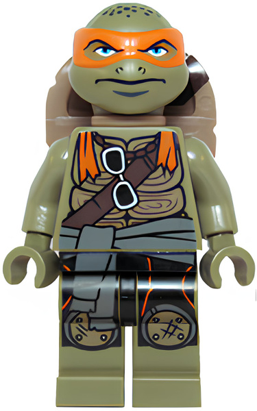 Минифигурка Lego Teenage Mutant Ninja Turtles Michelangelo, Frown ...