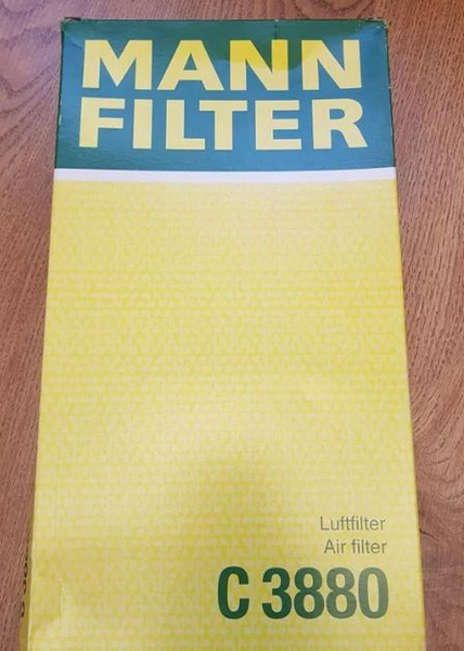 MANN FILTER Фильтр воздушный Пылевой арт. C3880, 1 шт. купить на OZON ...