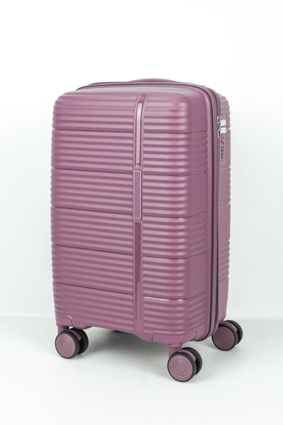 Чемодан Chemodan 360 маленький (ручная кладь) из полипропилена на 4-х колесах с кодовым замком ...