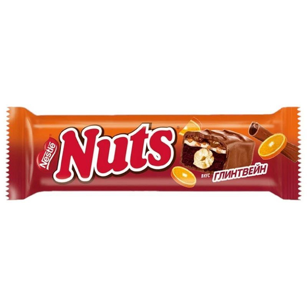 Шоколадный батончик Nuts Duo Глинтвейн , 60г 12 штук купить на OZON по ...